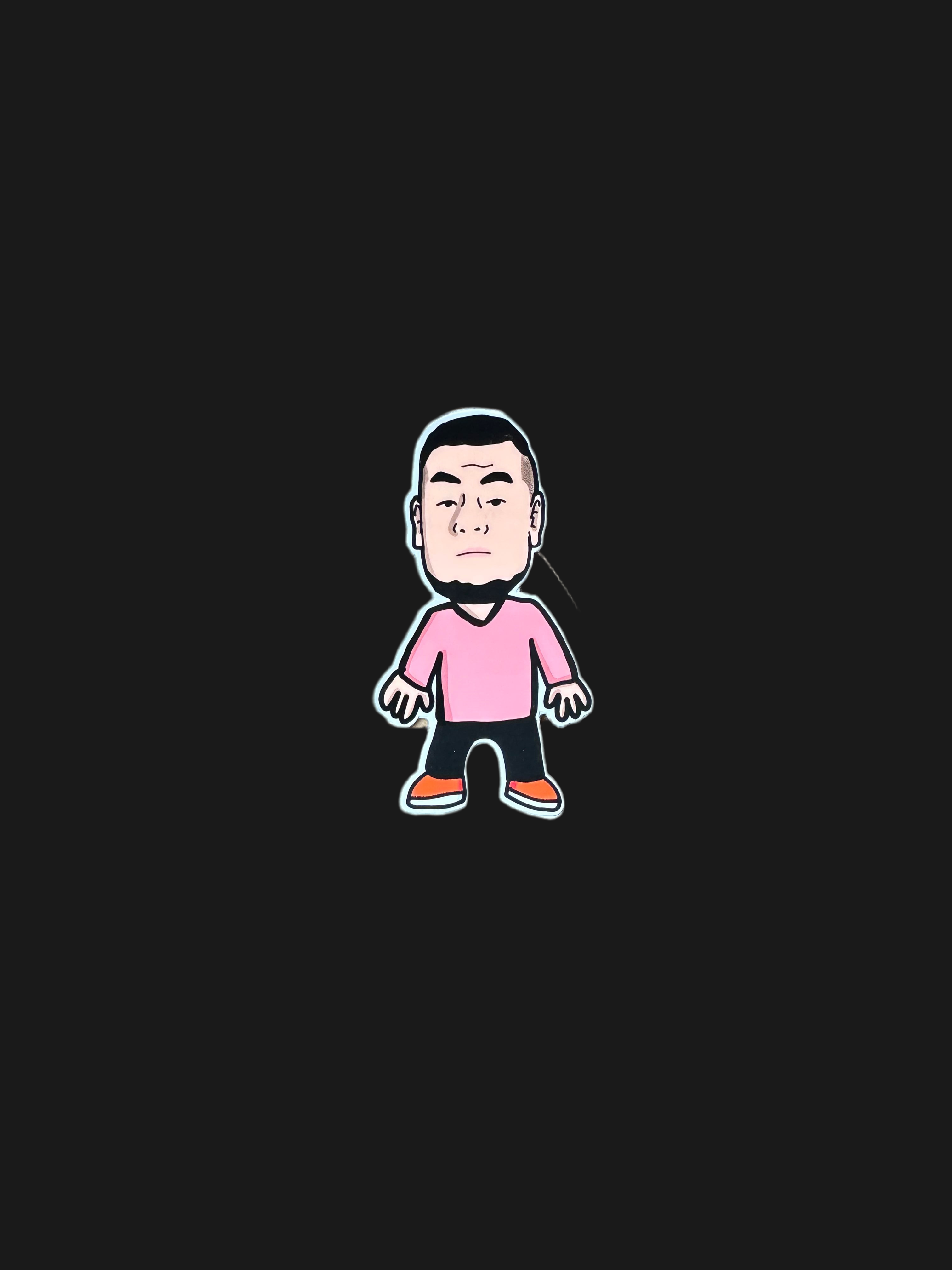 Joseph Towers Sticker – Narcartoonz